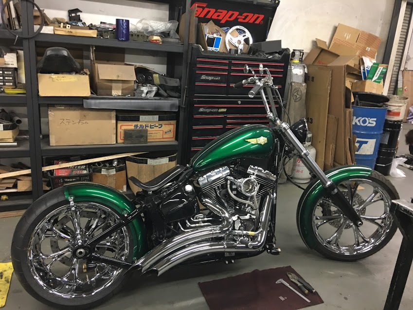Selected Custom Motorcycle