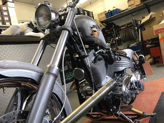 Selected Custom Motorcycle